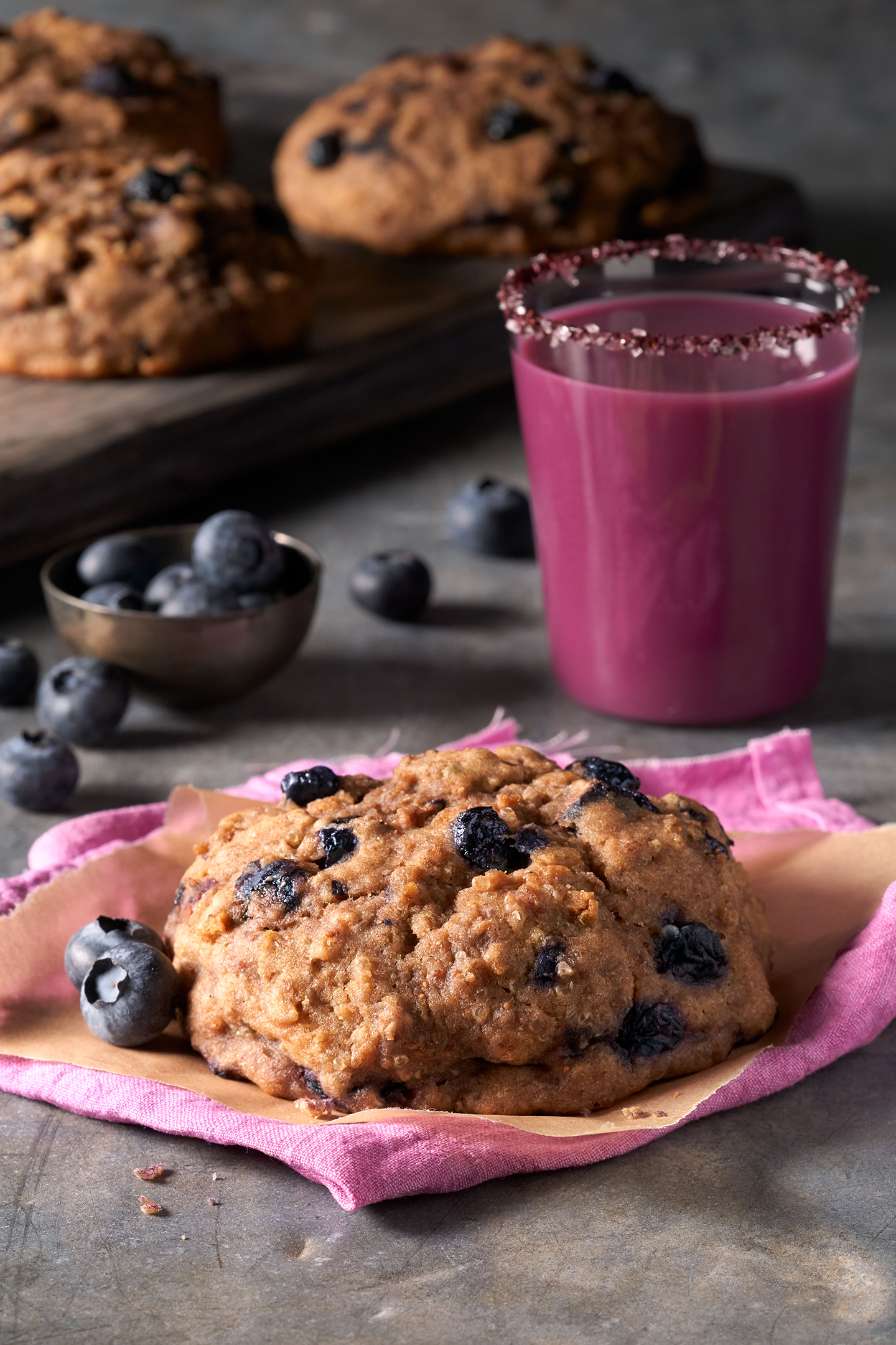 Blueberry Breakfast Cookies - Food Professionals