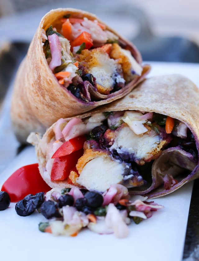 Chicken Tender & Blueberry Wrap - Food Professionals
