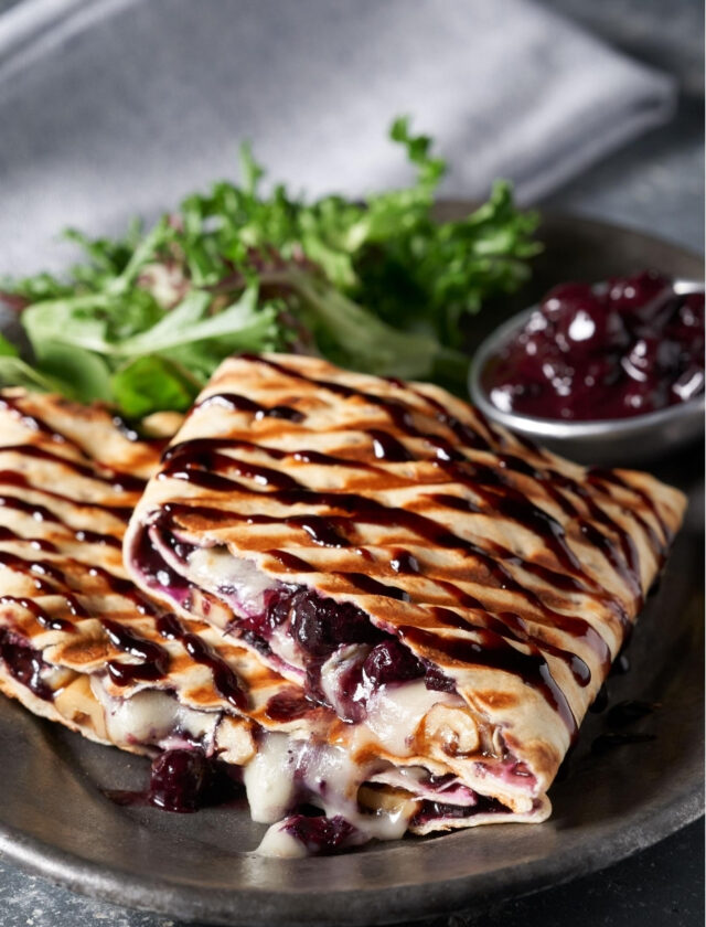 Blueberry Brie Walnut Wrap - Food Professionals