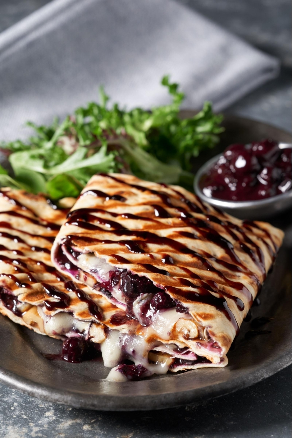 Blueberry Brie Walnut Wrap - Food Professionals