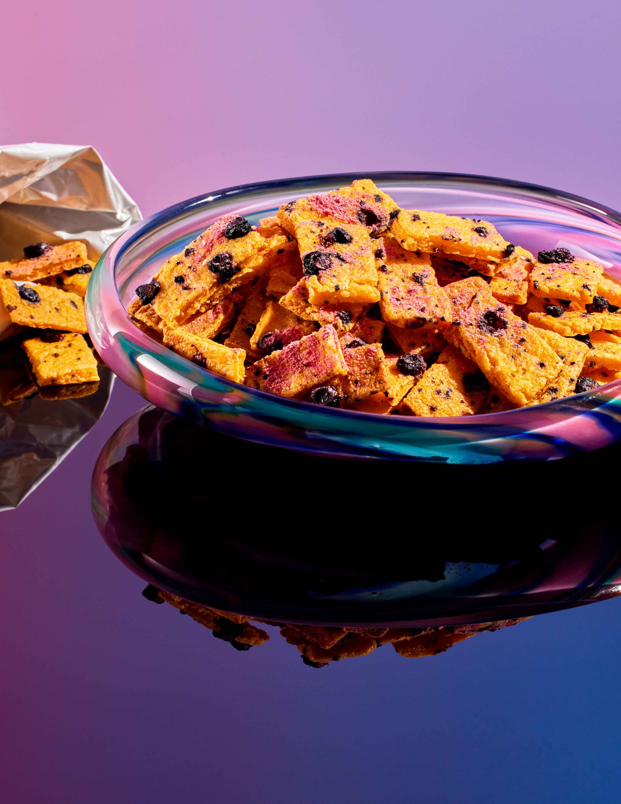 Sweet & Heat Blueberry Cornbread Crisps - Food Professionals