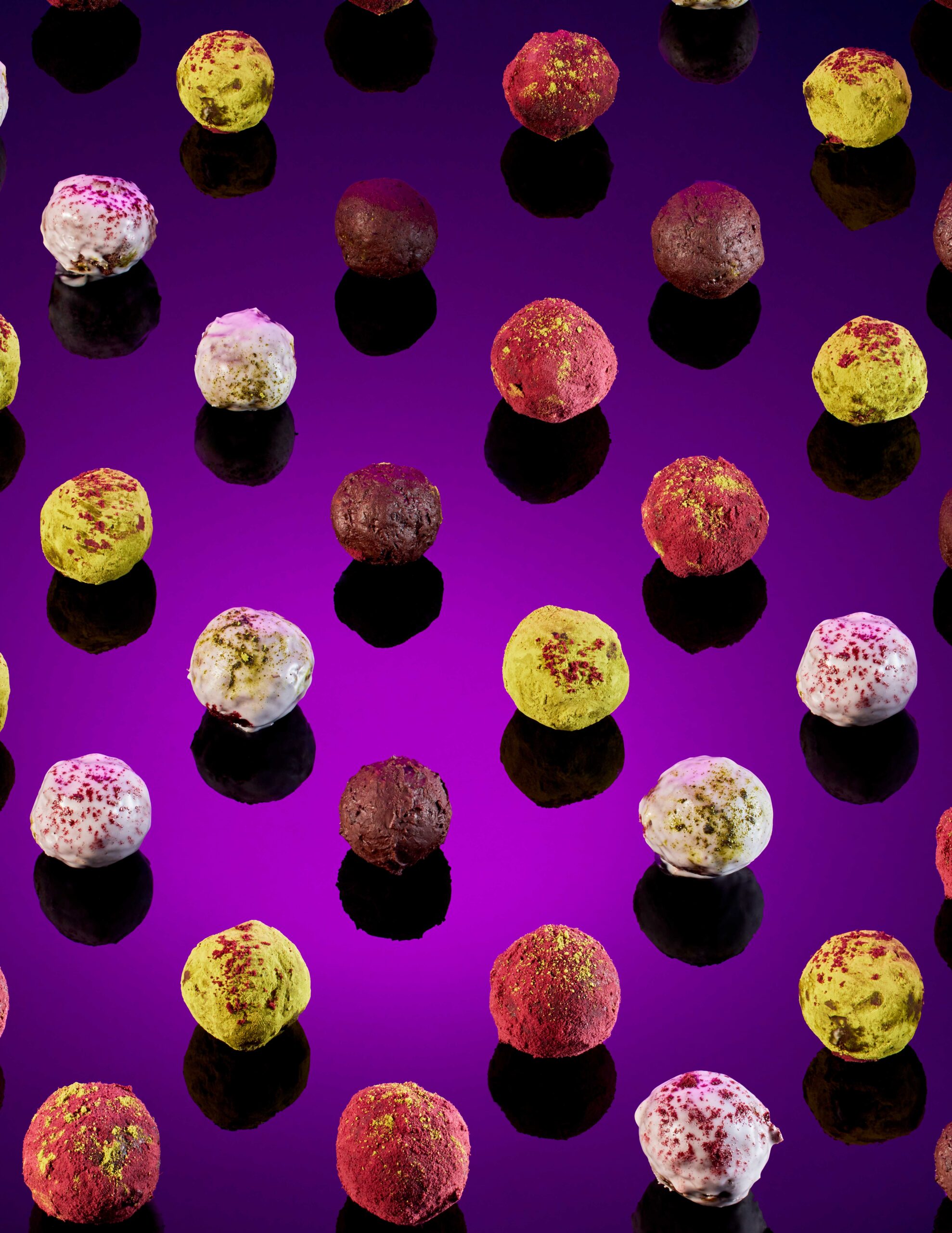 Blueberry Matcha Truffles - Food Professionals